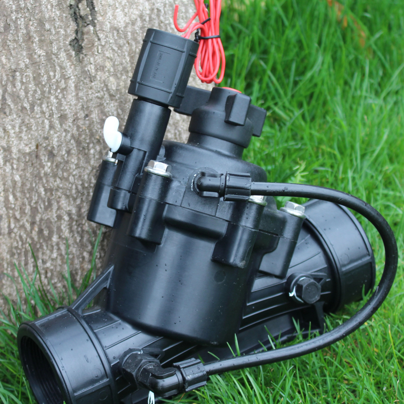 Rainirri Heavy Duty Plastic Automatic Lawn Solenoid Valves for Garden ...
